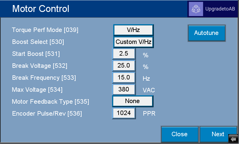 Powerflex 525 Drive Hmi Easy Panel Allen Bradley