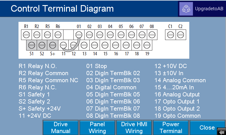 Powerflex 525 Drive Hmi Easy Panel Allen Bradley